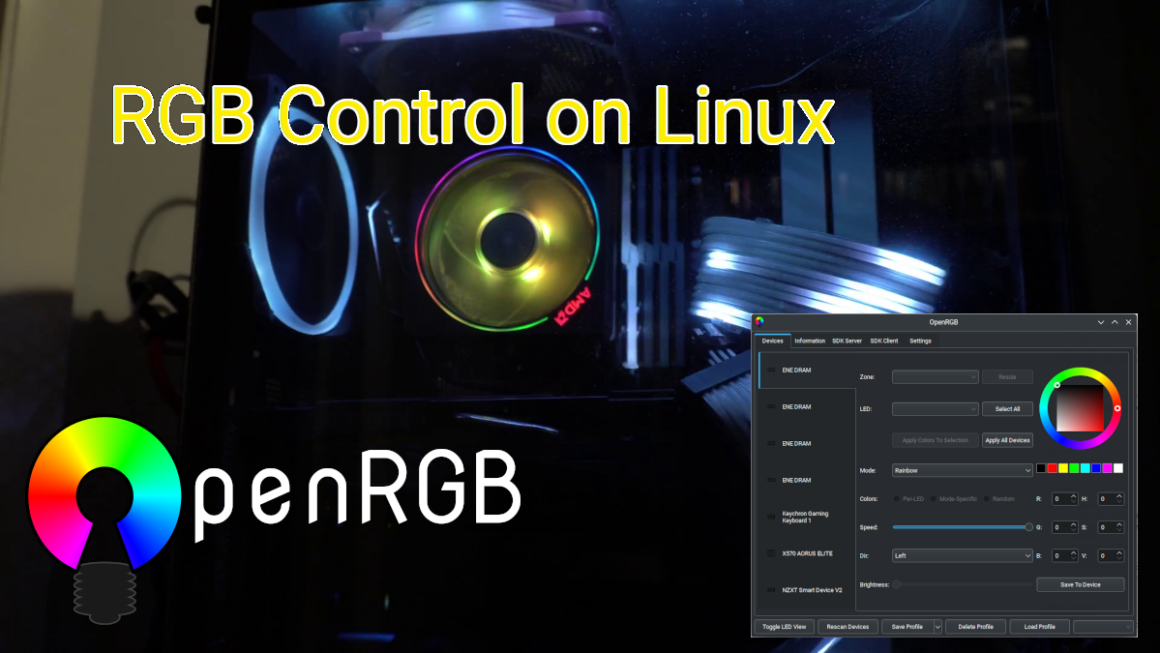 Controlling RGB Lighting on Linux with OpenRGB - BIOSLEVEL